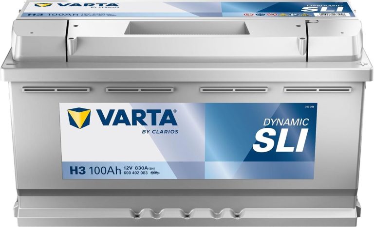Test de la batterie Varta Silver Dynamic H3 100Ah pour voitures