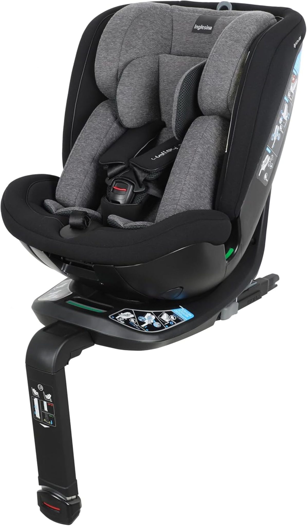 Test du siège auto Inglesina Halley Pro pivotant 360°